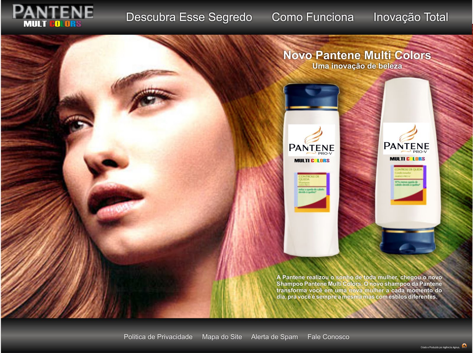 Agência Agnus: Pantene Multi Colors. Novo cliente.