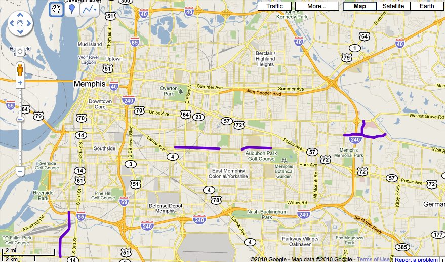 Walk Bike Memphis: Southern Avenue Set for Bike Lanes