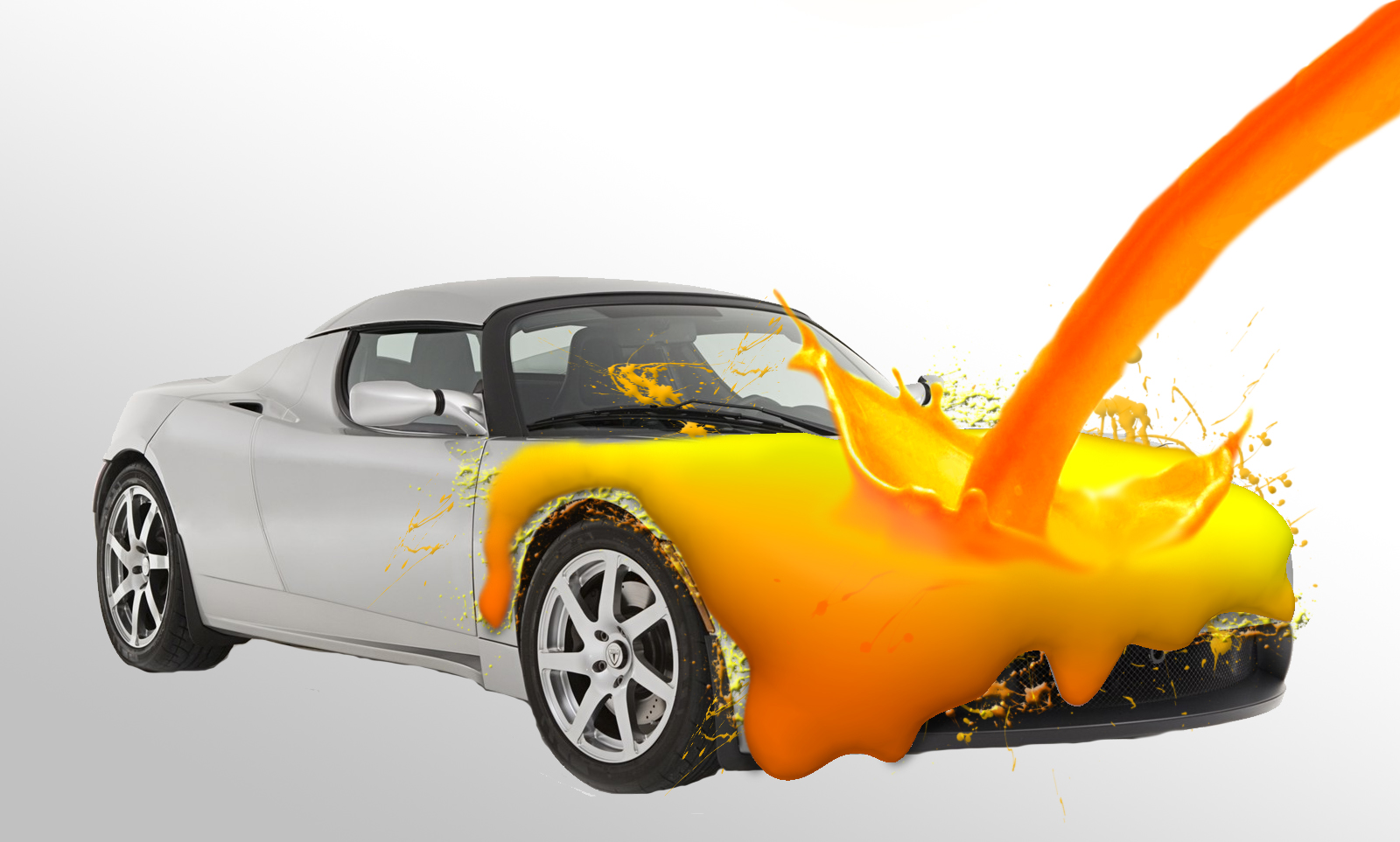 NNdustrie Media Tutorials: Create liquid splashing onto a car