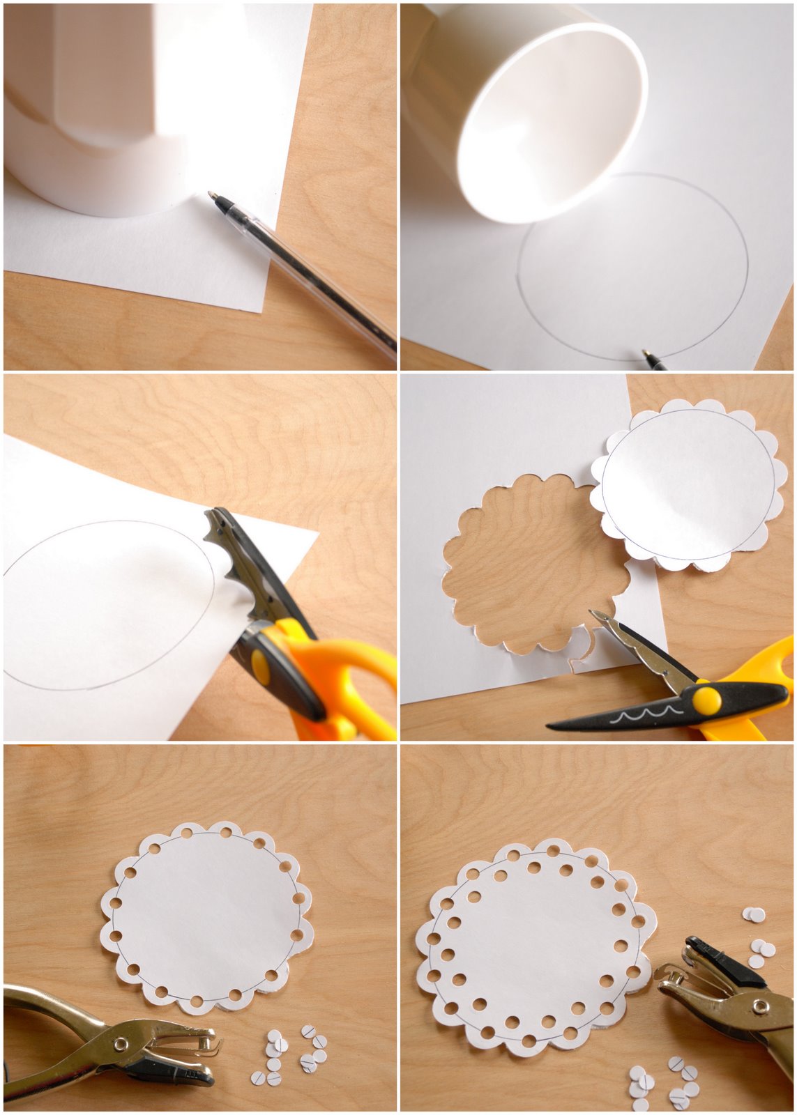 How to make a doily
