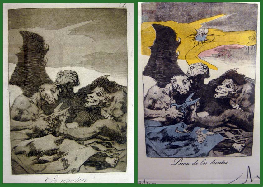 Bon sens et Déraison: GOYA-DALI