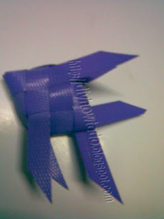 How to weave fish from reused paper or ribbon. part 2 - D . I . Y ...