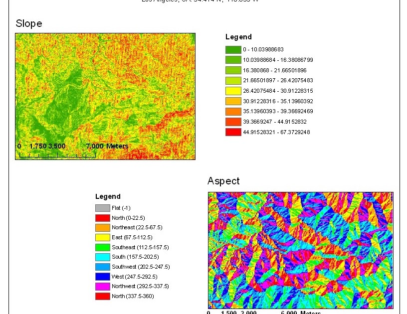 Geography 7: Lab 7- Digital Elevation Model