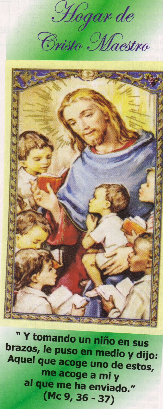 HOGAR CRISTO MAESTRO