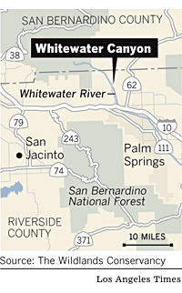 The Guzzler: Checking up on Whitewater Canyon's wild things