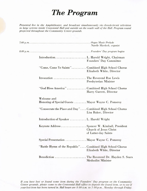 All About Mesa AZ: Mesa, AZ - History - Founders' Day