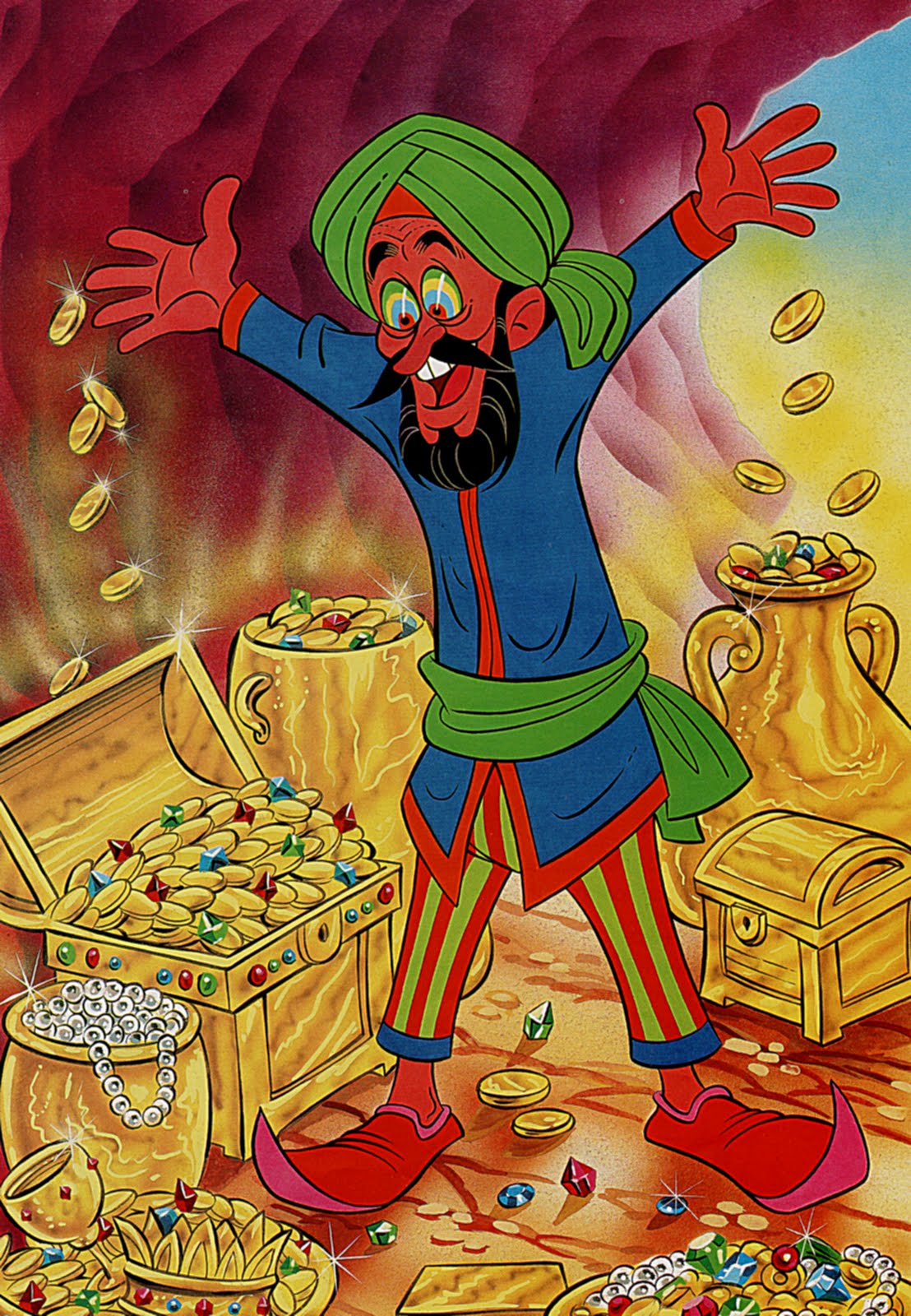 MI MUNDO DE INOCENCIA: ....."ALÍ BABÁ Y LOS 40 LADRONES"