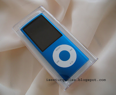 I See Turquoise: iPod Nano 4GB Blue MB651ZP/A (ID: IST-ETC002) --SOLD--
