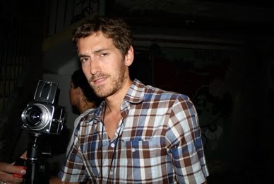 DEMOLITION ARTY: James Reeve shoot