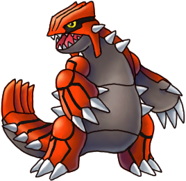 pokemon: groudon el pokemon rubi.