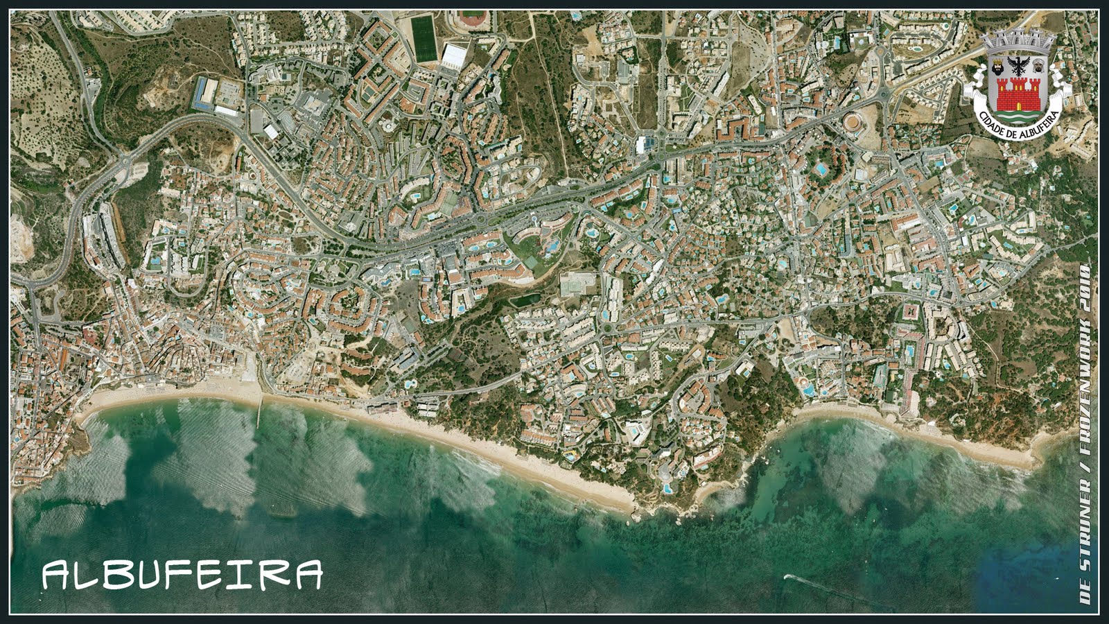 Portugal Albufeira Kaart - kaart