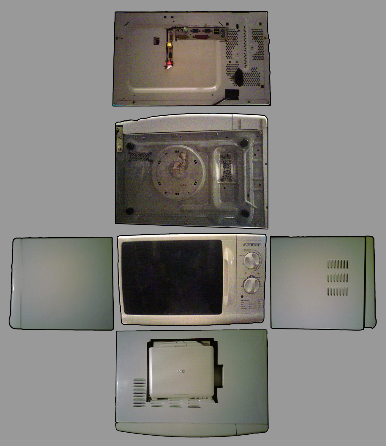 Tudo Sobre Tudo: Microwave PC (o microondas-computador!)