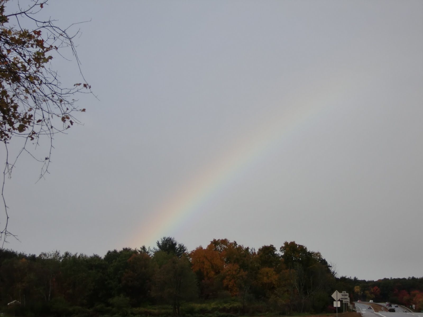 POLITIZINE.COM: Rainbow over Concord, MA