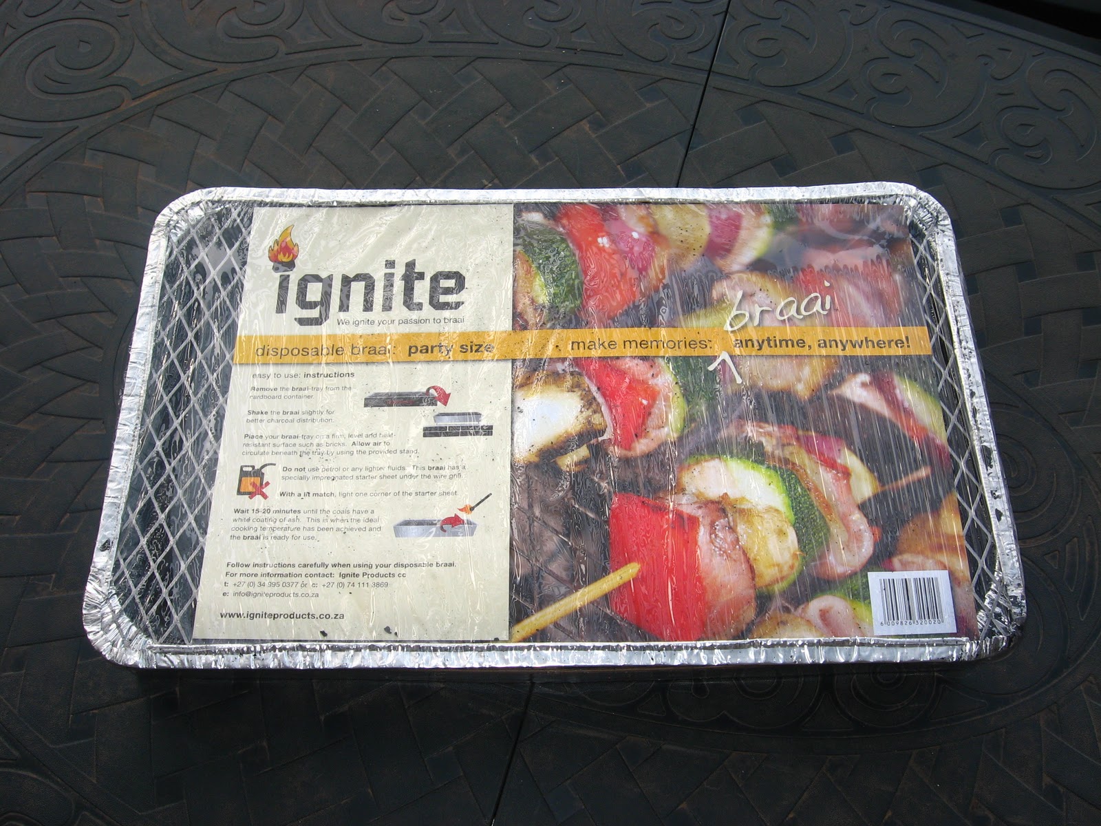 Take a braai with you anywhere you go... ~ Nybbles and Bytes