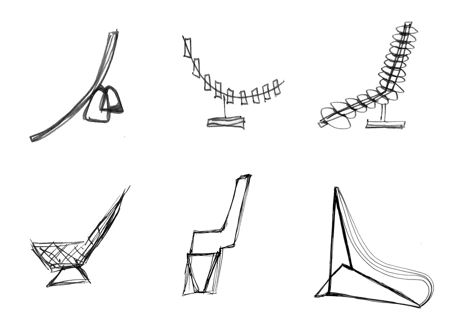 Furniture Design: week 4- class chair task.