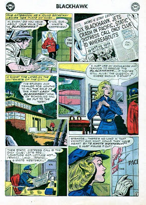 The Comic Book Catacombs: "Return of Lady Blackhawk" from Blackhawk ...