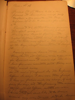 LANDWASH: My Grandfather's World War One Diary - From The Trenches