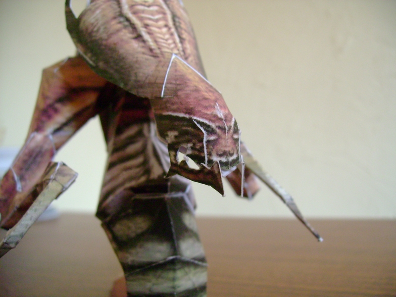 Elias paper models: Hydralisk ( StarCraft )