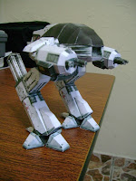 Elias paper models: ED-209 ( Robocop )