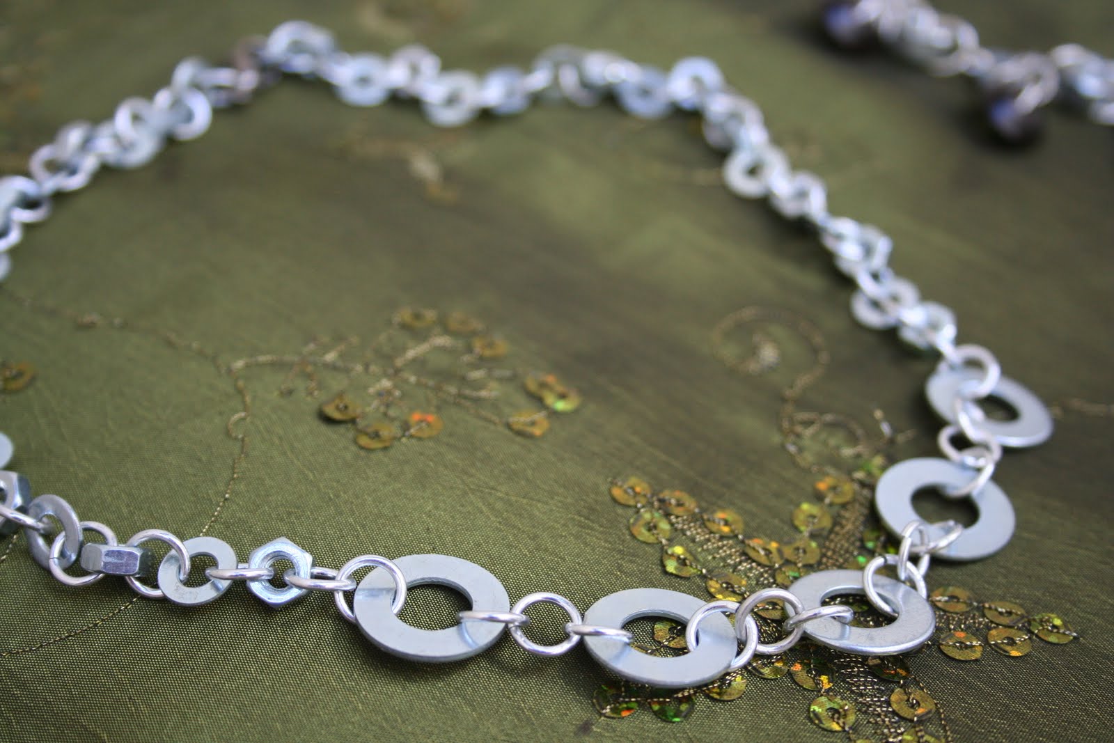 openhappyheart: HARDWARE - handmade jewelry using washers, nuts and bolts