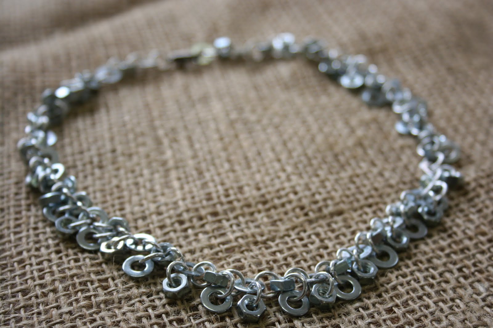 openhappyheart: HARDWARE - handmade jewelry using washers, nuts and bolts