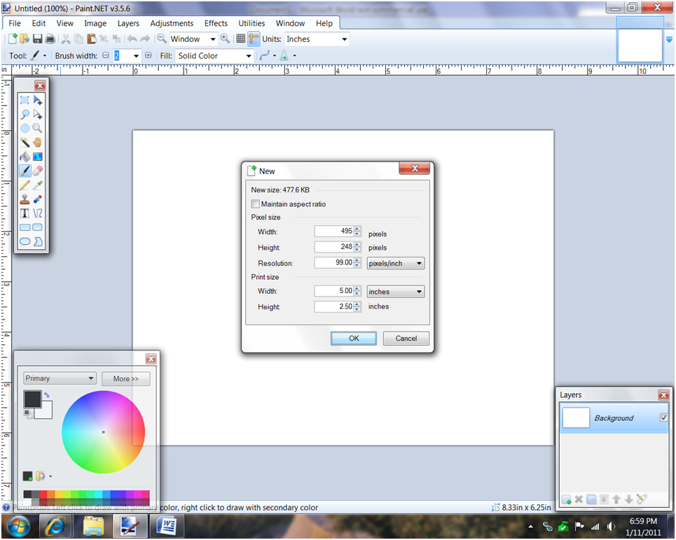 Dude Time Doodles Challenge: Creating / Placing a Watermark using Paint.net