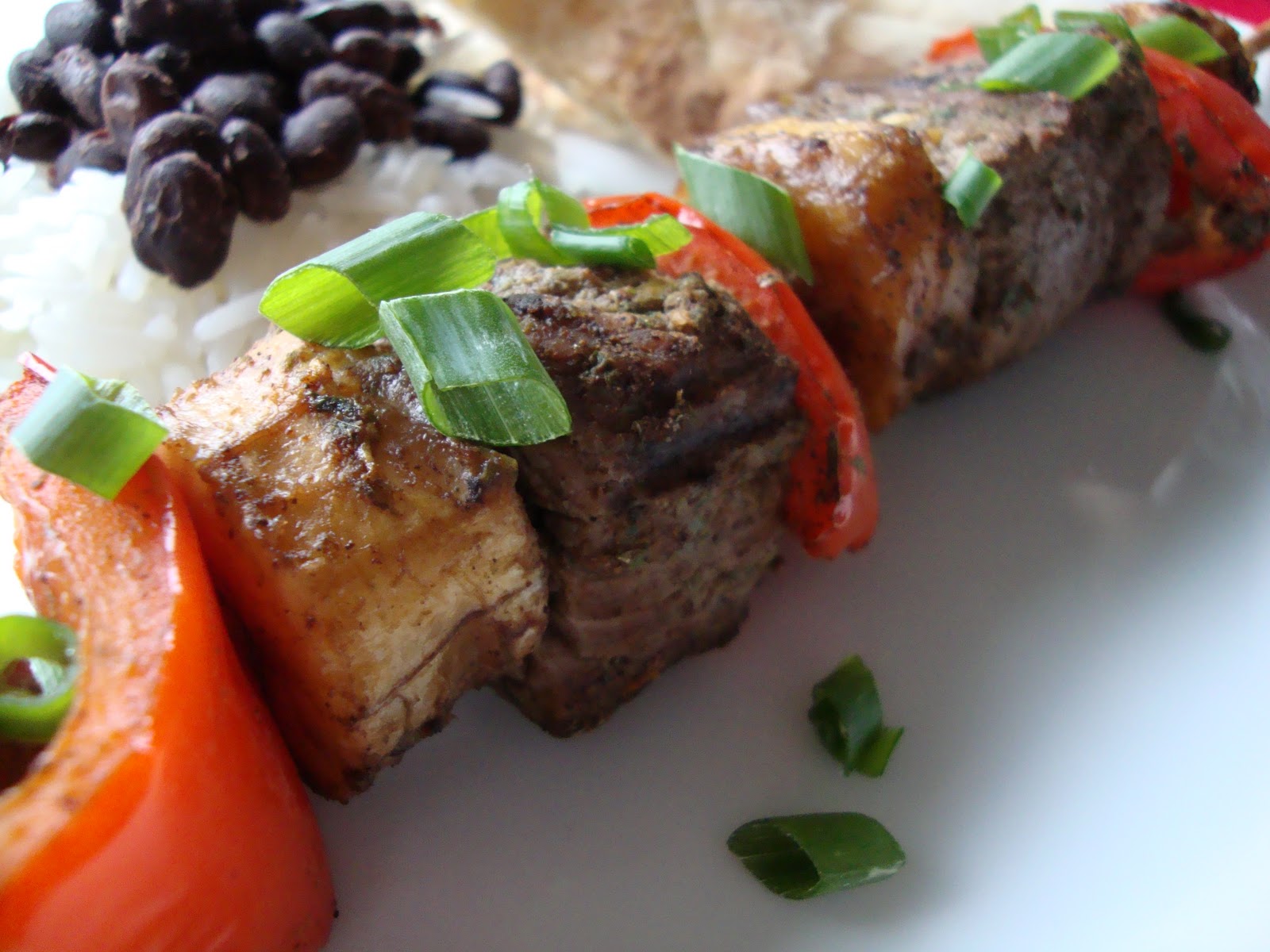 Me, Myself & Pie: Jamaican Jerk Beef Kebabs