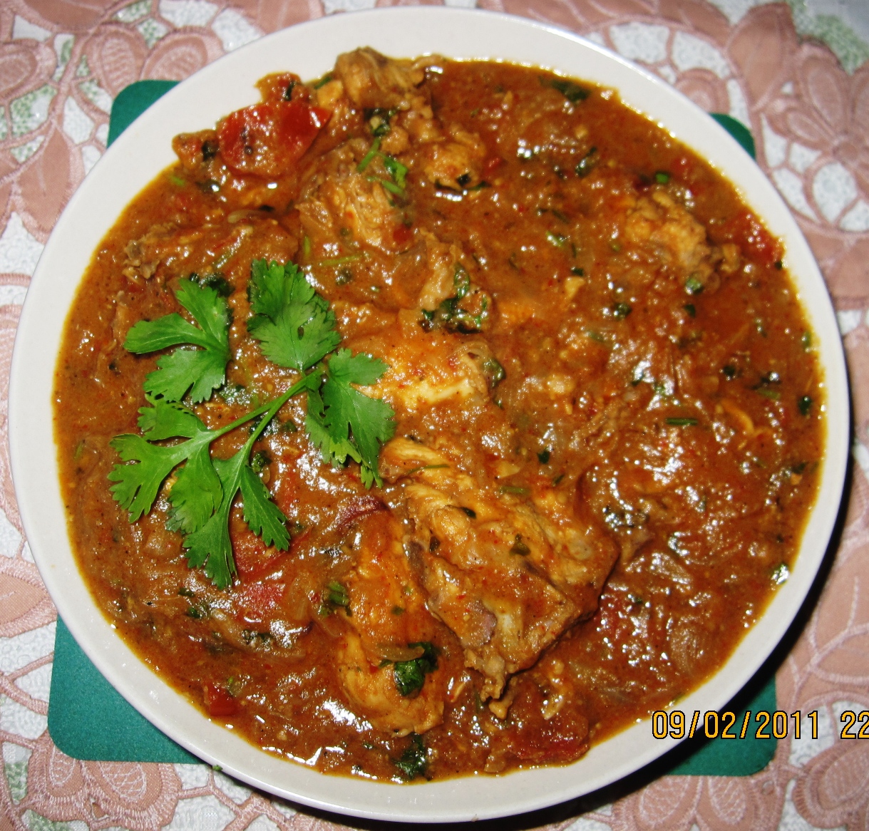 Sherly's MIcro Kitchen: kadai chicken