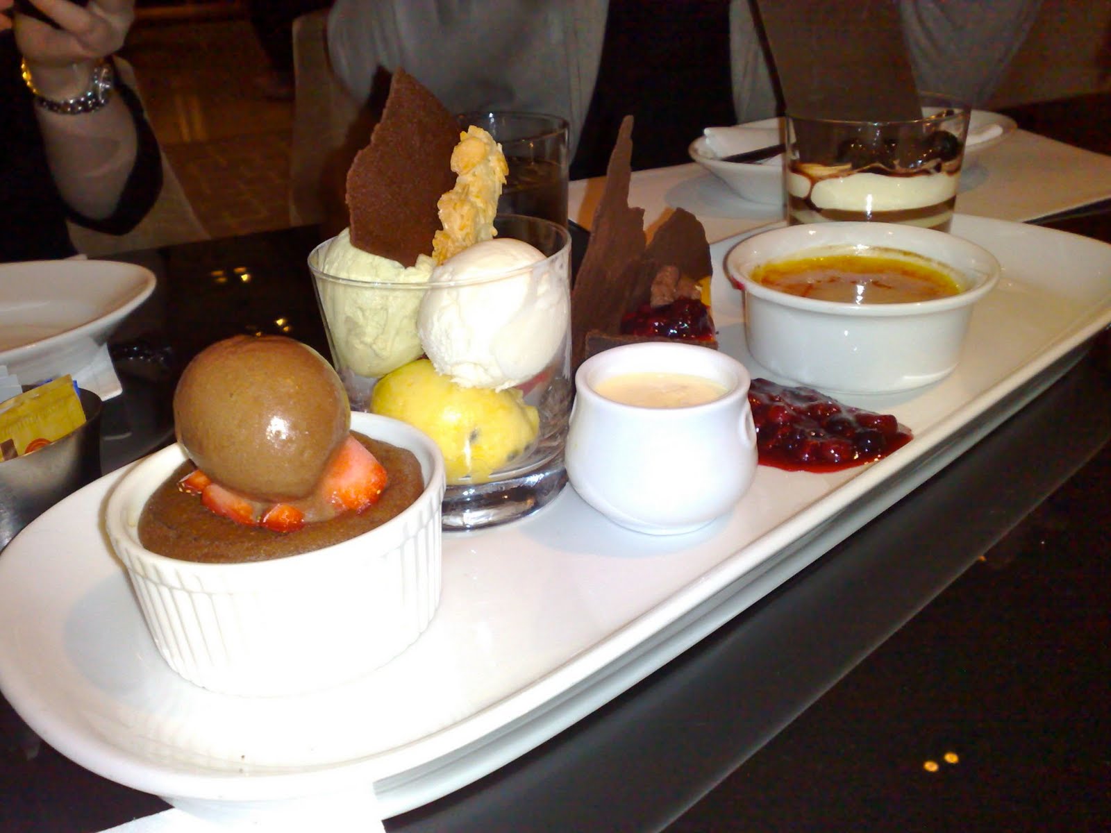 Divine Dessert Sampler at Grand Hyatt Melbourne