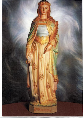 Sainte Philomène:la sainte.: Sainte Philoméne .Photos.
