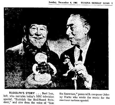 Michael J. Hayde's BETTER LIVING THROUGH TELEVISION: "Okay, Rudolph ...