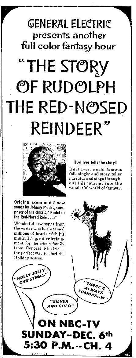 Michael J. Hayde's BETTER LIVING THROUGH TELEVISION: "Okay, Rudolph ...