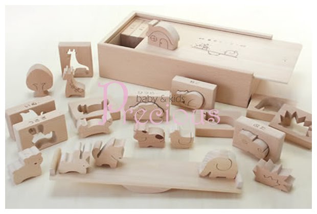 precious: Wooden Animal Puzzle Seesaw~Sold Out