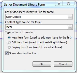 Developing with SharePoint: Populating a 'Drop Down List' from a SharePoint List