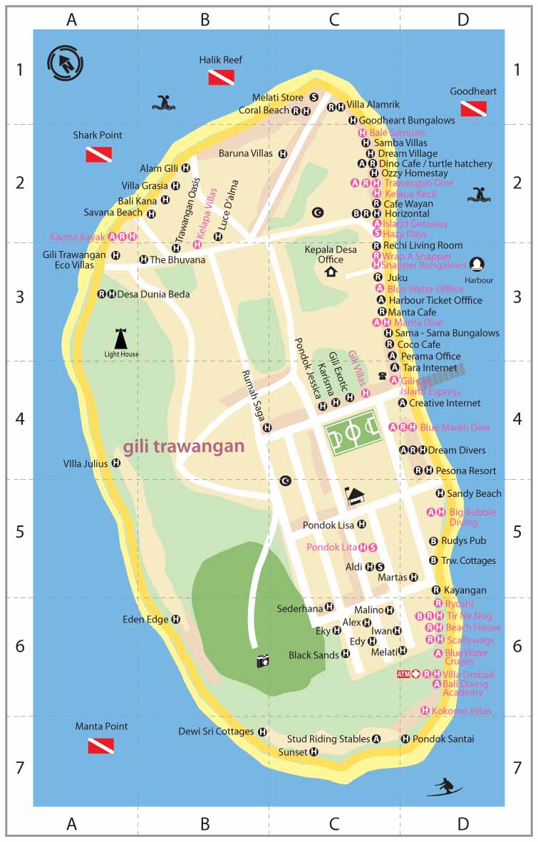 GILI TRAWANGAN THE PARADISE ISLAND: Gili Trawangan