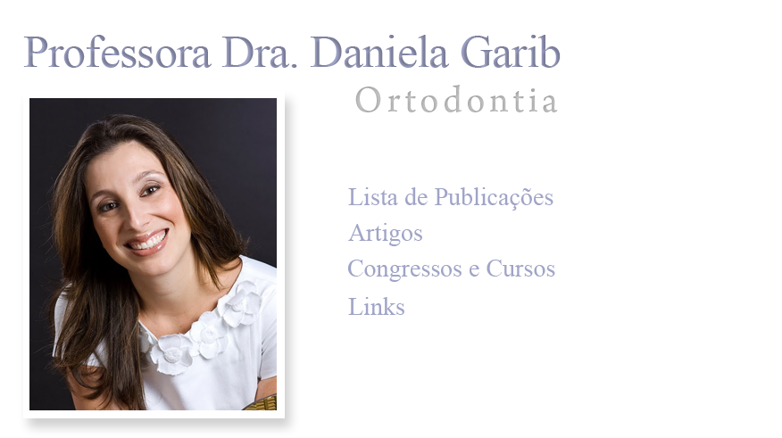 Professora Dra Daniela Garib: Artigos