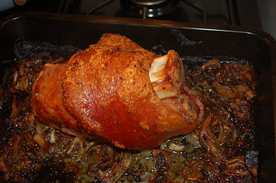 feast with bron: Slow Roasted Ham Hock