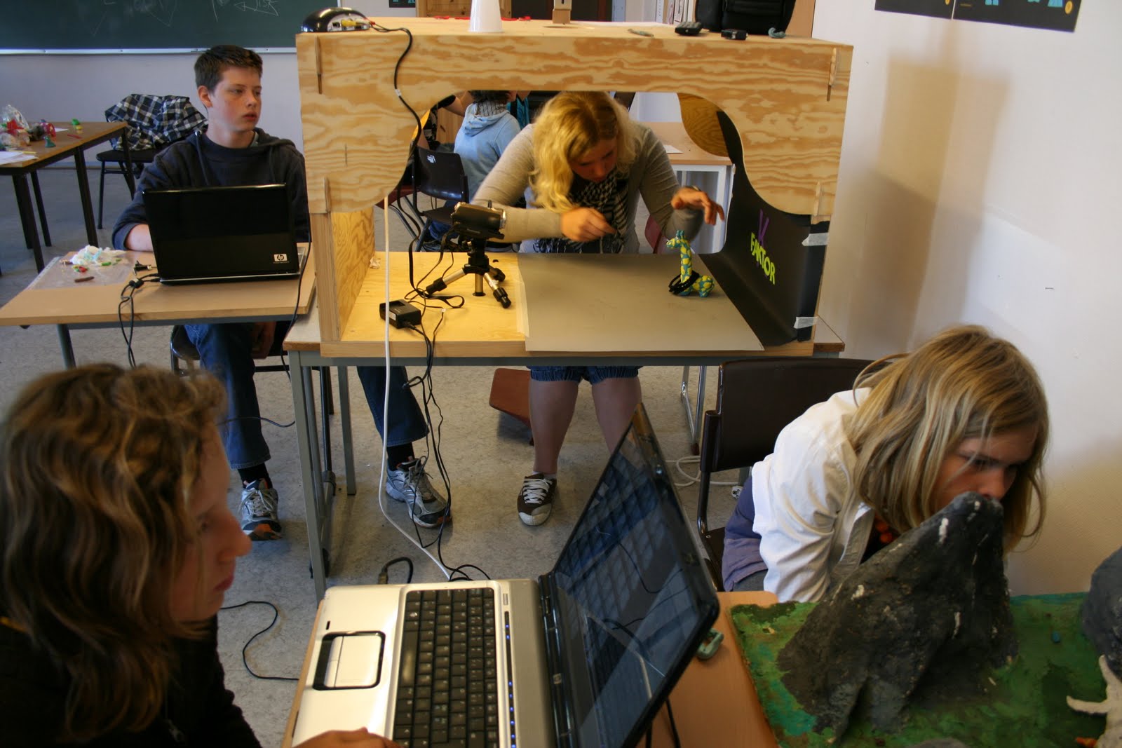 Animasjon i skolen: Animasjonsboks og kamerafeste