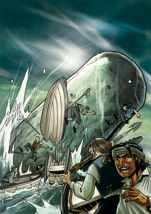 FORTEGAVERSO: MOCHA DICK: LA PORTADA, PRIMERAS PAGINAS DEL GUION