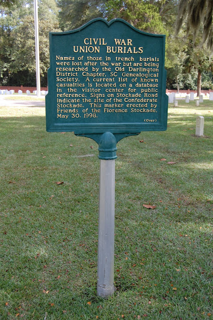 Spotsylvania Civil War Blog: Related Lands: The Florence Stockade ...