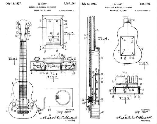 sound seen google0b2ac8dd1de3a699.html: The First Electric Guitars