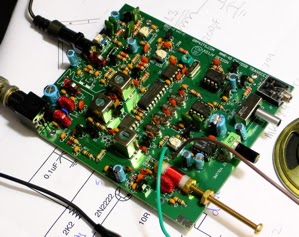 marxy's musing on technology: Built a 40m SSB transceiver kit: MMR-40