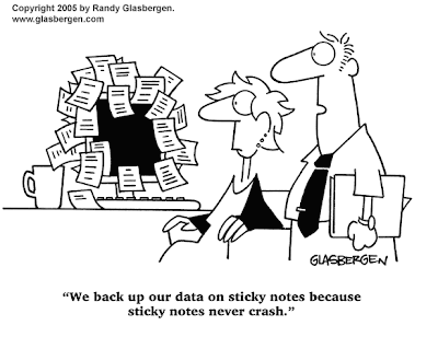 Backup Data Offsite: Data Backup Cartoon #10