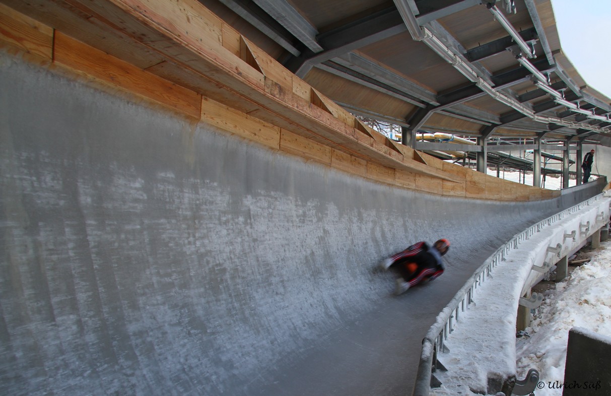 Bilderbuch: Bobbahn am Königssee