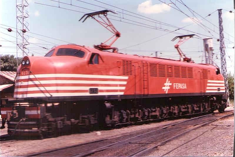 Léo 100% trens: V 8 Fepasa