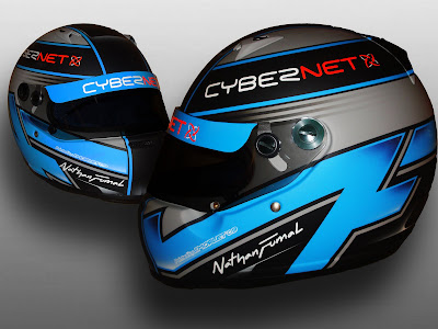 Jacques Morlet: Casque Nathan Fumal (Karting...)