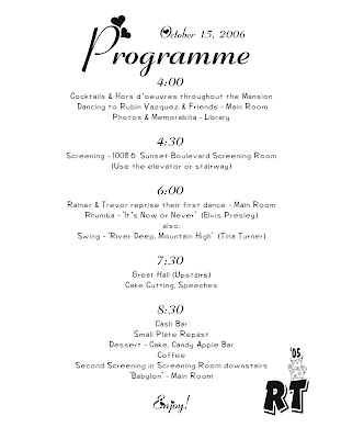 Rainer & Trevor - Team Wedding: First Year Anniversary Invitation and ...