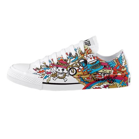 .:Converse Store:.: Converse All Star Lo Notebook Athletic Shoe - White