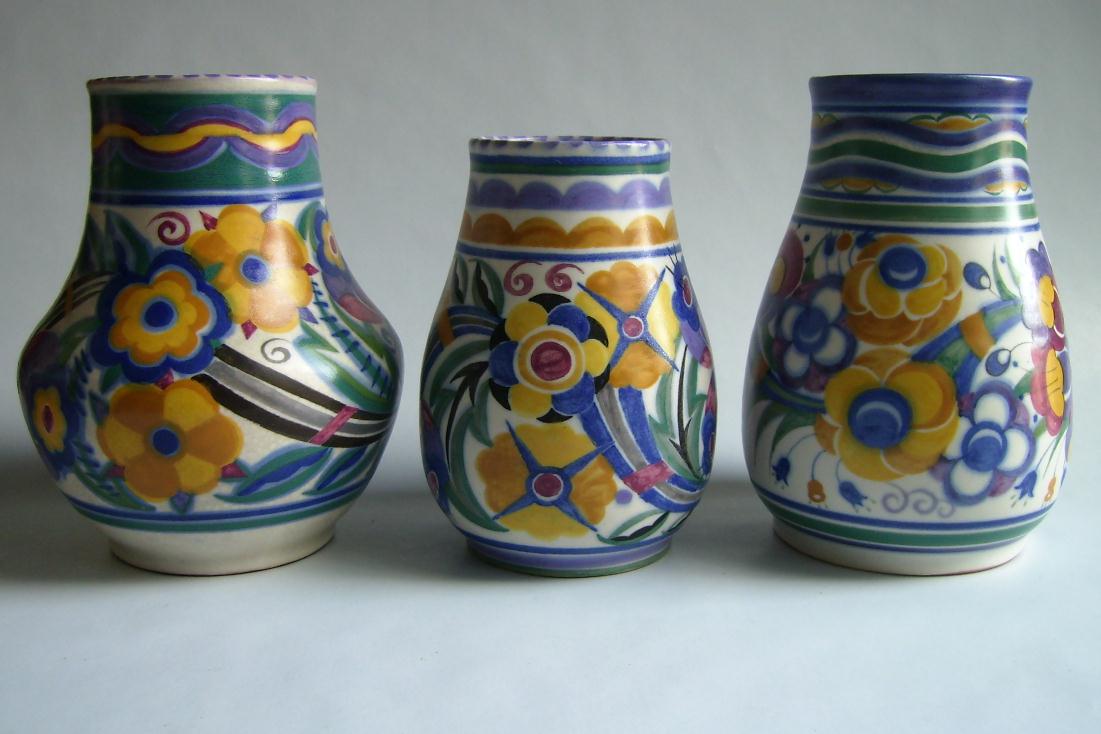 Rob's Poole Pottery Blog: Traditional Poole Pottery Pattern Variations