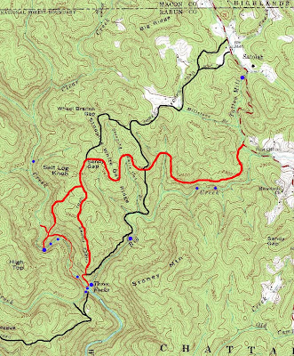 The Adventures of Bushwhack Jack: Map of Three Forks